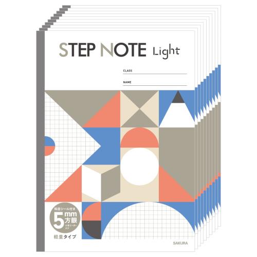 セット内容グレー10冊 特長1通学の負担を軽減する小学生のための軽いノート。特別な配合の紙を使用し従来品と同じ厚みのまま約20％軽量に。 特長2表紙が両面開きなので全科目に対応。科目や学年で色分けできる6色のカラーバリエーション。科目シール...