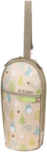 サイズ：(約)横15×奥行9.5×高さ23cm（持ち手含まず） 素材・材質：表地＝ポリエステル、持ち手・パイピング＝ポリプロピレン、内側＝アルミ蒸着フィルム 原産国：中国