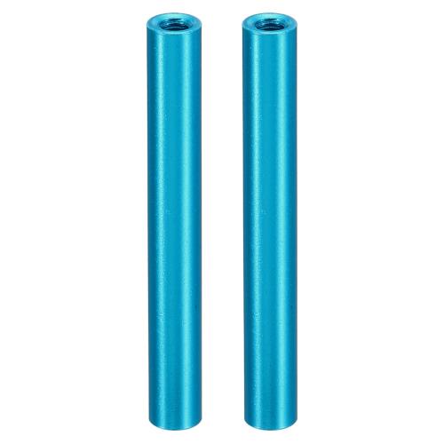 材質：アルミニウム；内径：3 mm / 1/8インチ；外径：5mm / 1/5インチ；長さ：40mm；互換性のあるネジサイズ：M3ネジボルト； 特徴：耐久性のあるアルミニウム材料で作られており、硬く、優れた性能、良好な電気伝導性、耐腐食性が...