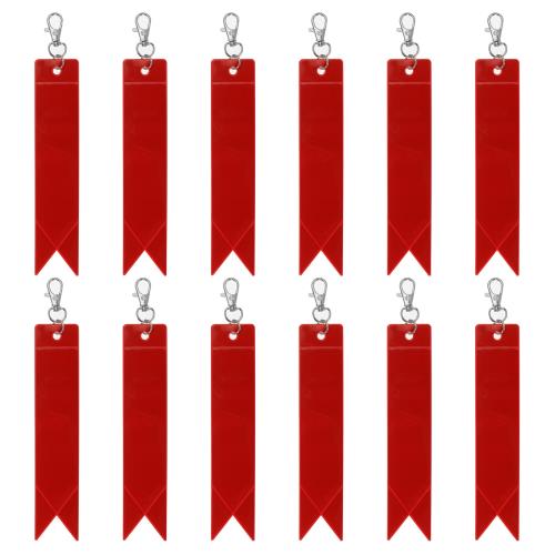 カラー：レッド；サイズ：15 x 3 cm / 5.9 x 1.2 （長さ×幅）；梱包リスト：12個 x 反射バンド 用途：反射バンドは、バックパック、ハンドバッグ、キーチェーン、財布、バッグ、ジャケット、服、車椅子に取り付けるために使用さ...