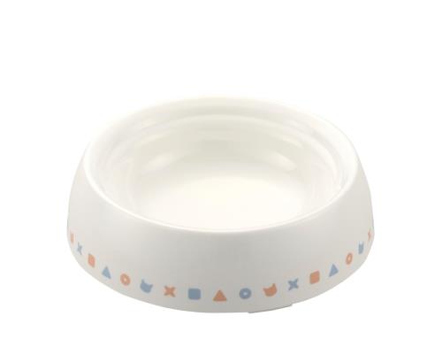 こぼれにくい、ひっくり返りにくい、猫用のプラスチック製食器です。 ゴム脚付きなので、ズレにくく床をキズつけません。 容量の目安：ウェットフード約160g