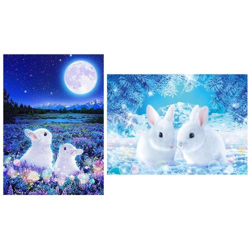パッケージ内容二部40*30モンドアート(キャンバス、ビーズ、基本ツールを含む) 初心者に優しいわかりやすく、操作も簡単で、断片化時間を利用しても完成できます。 優れた制作技術元画像は組版加工を経て、下図とドリル貼り用の記号をはっきり見える...