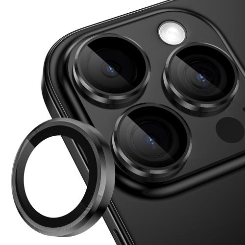互換性CloudValleyカメラレンズプロテクターカバーはiPhone16 Pro 6.3インチとiPhone16 Pro Max 6.9インチ2024用に設計され、ほとんどの携帯ケースと互換性があります。 レンズ保護9H硬度の強化ガラス...