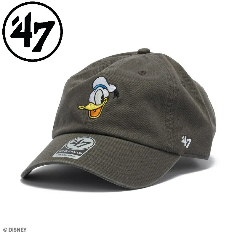 '47 ( フォーティーセブン ) '47 クリーンナップ ディズニー Disney ドナルド チャコール | 帽子 | キャップ | サイズ調整 | アウトドア | キャンプ | レジャー | 日よけ | 14920475 | ふぉーてぃ...