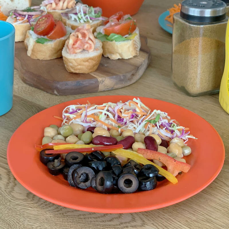 DULTON ( ダルトン ) M&B 8 PLATE M&B 8 プレート | お皿 | カラフル | シンプル | 取り分け | 大人数 | キャンプ | アウトドア | ファミリーキャンプ | バンブーファイバー | 子供 | 大人 ...