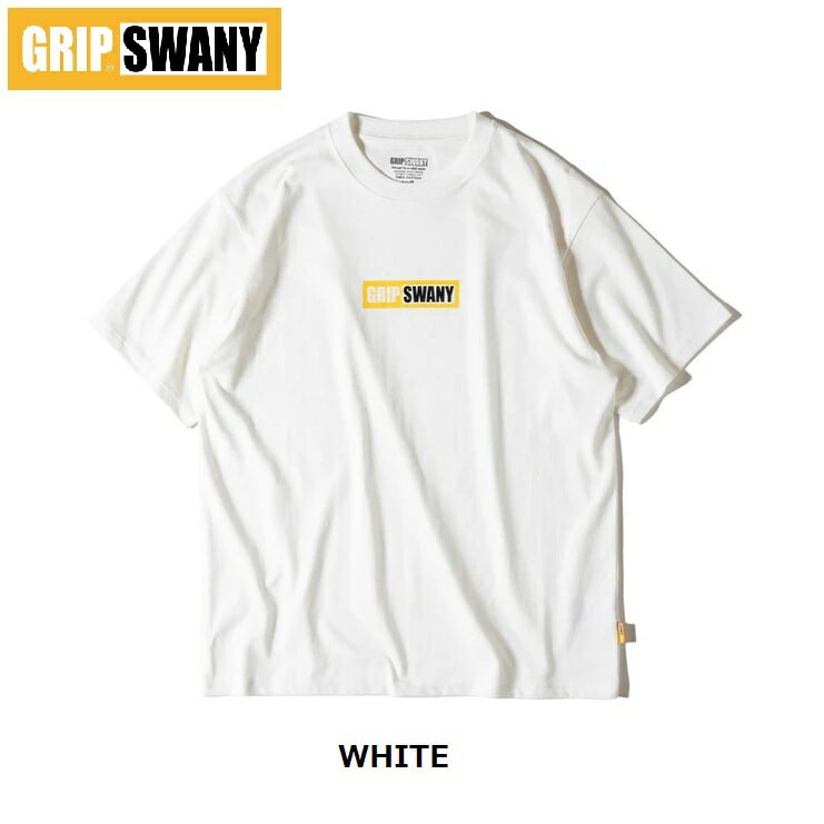 GRIP SWANY ( グリップスワニー ) 【 GSMCT-109T 】 GS BOX LOGO TEE | Tシャツ | 半袖 | 半袖シャツ | 半袖Tシャツ | ウェア | トップス | アウトドア | キャンプ | レジャー |...