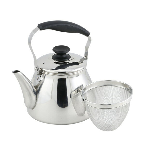 商品説明●煮だしに最適な深型茶こしアミ付き。 ●麦茶を作るときに便利です。 品番・品名HB-5643 モルティ ステンレス製広口ケットル3.0L 茶こしアミ付 商品仕様 ●製品サイズ(約)：幅240×奥行190×高さ265mm ●素材：本体...