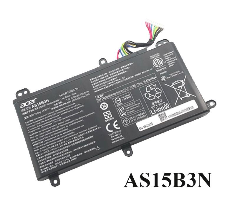 製品仕様 商品型番 AS15B3N 電圧 14.8V 容量 6000mAh (88.8Wh) バッテリー種類 リチウムポリマー 保証期間 ご購入日より3ヶ月 対応機種一覧 ACER Predator 17 G9-792-74TT ご購入前の...