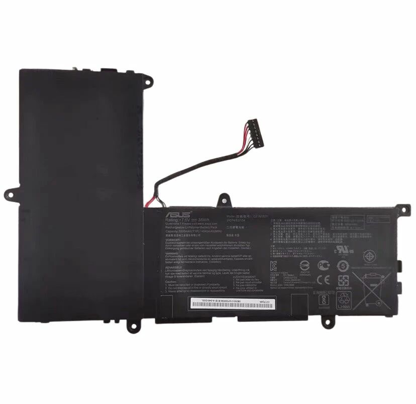 商品情報 商品名: 純正 Asus バッテリー 商品概要: スペック: 公称電圧 7.6V 公称容量 5000 mAh/ 38 Wh 型番: C21N1521 保証期間: 当店より1年間動作保証 対応機種一覧: X205TA E202SA ...