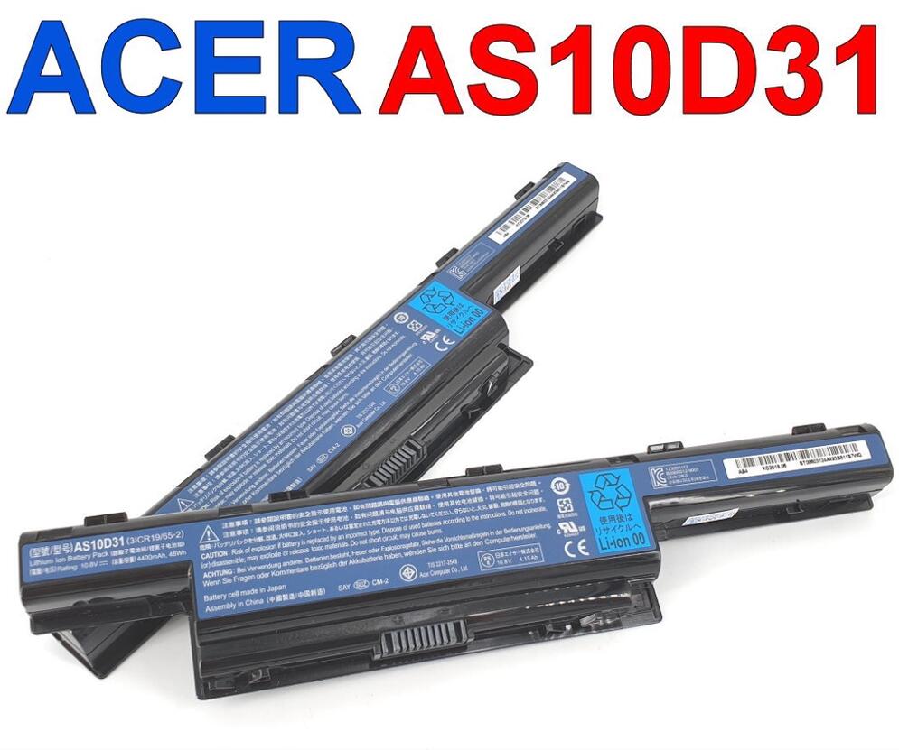 製品仕様 商品型番 AS10D31 AS10D81 AS10D51 電圧 10.8V 容量 4400mAh (48Wh) バッテリー種類 リチウムイオン 保証期間 ご購入日より3ヶ月 対応機種一覧 Acer Aspire 4750 4752...
