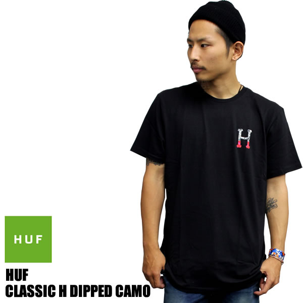 Introduce / 商品説明 HUF ハフ 半袖Tシャツ CLASSIC H DEPPED TEE ブラック TS51031 バックスタイルにHカモロゴを大きくセットしたこちら！タイトル通りディップされています♪シンプルながらキレのある...