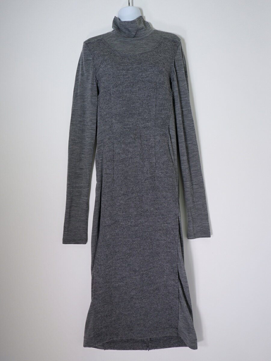 アイテム説明 ブランド SPORTMAX MAXMARAスポーツマックス マックスマーラ アイテム NMT Double-layer grey knit dressダブルレイヤー ニットドレス ワンピース サイズ 推定IT40(サイズタグ欠...