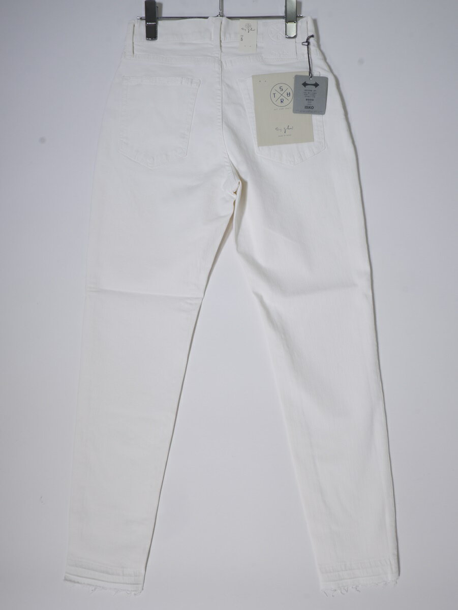 アイテム説明 ブランド SURTサート アイテム ×BIG JOHN カットオフ ホワイト スリムデニム新品 サイズ S　ウェスト約66cm、股上約26cm、股下約68cm、裾幅約13cm(同サイズ代表計測の為、多少の誤差はご了承ください。...