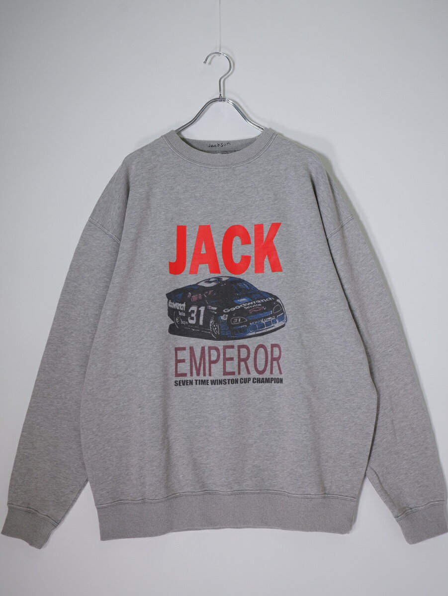 アイテム説明 ブランド JACKSON MATISSEジャクソンマティス アイテム 2026SS JACK 31 EMPEROR Sweatスウェット新品 サイズ L　肩幅約61cm、身幅約60cm、着丈約70cm、袖丈約60cm(2026...