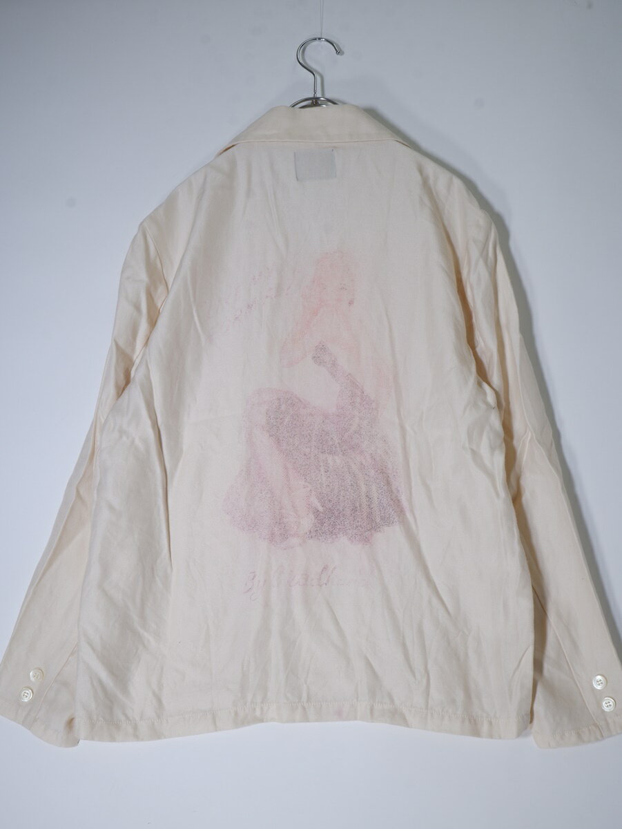 アイテム説明 ブランド GLAD HAND/グラッドハンド アイテム Cavana JACKETレーヨンカヴァナジャケット サイズ M　肩幅約45cm/身幅約51cm/着丈約67cm/袖丈約59cm カラー アイボリー 素材 レクセル100...