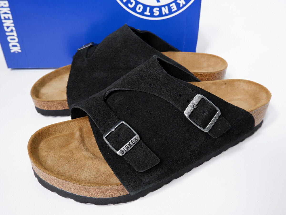 アイテム説明 ブランド BIRKENSTOCKビルケンシュトック アイテム Ron Hermanロンハーマン購入Zurich BS チューリッヒ スエードレザー サンダル1025045新品 サイズ 39(25cm)　アウトソール長さ約26....