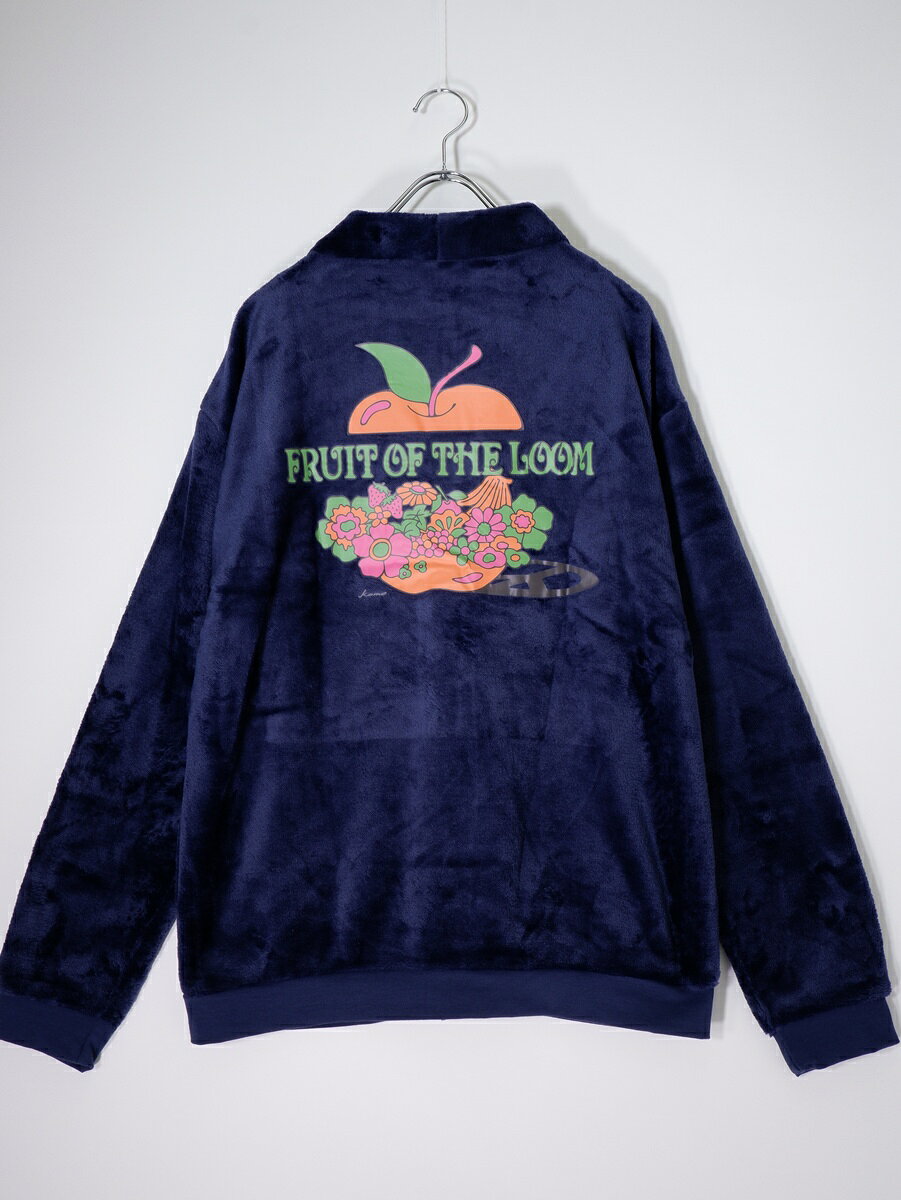 アイテム説明 ブランド JACKSON MATISSEジャクソンマティス アイテム 2025AW FRUIT OF THE LOOM×Yusuke Komori×JM フリース カーディガン新品 サイズ L　肩幅約56cm、身幅約55cm、...