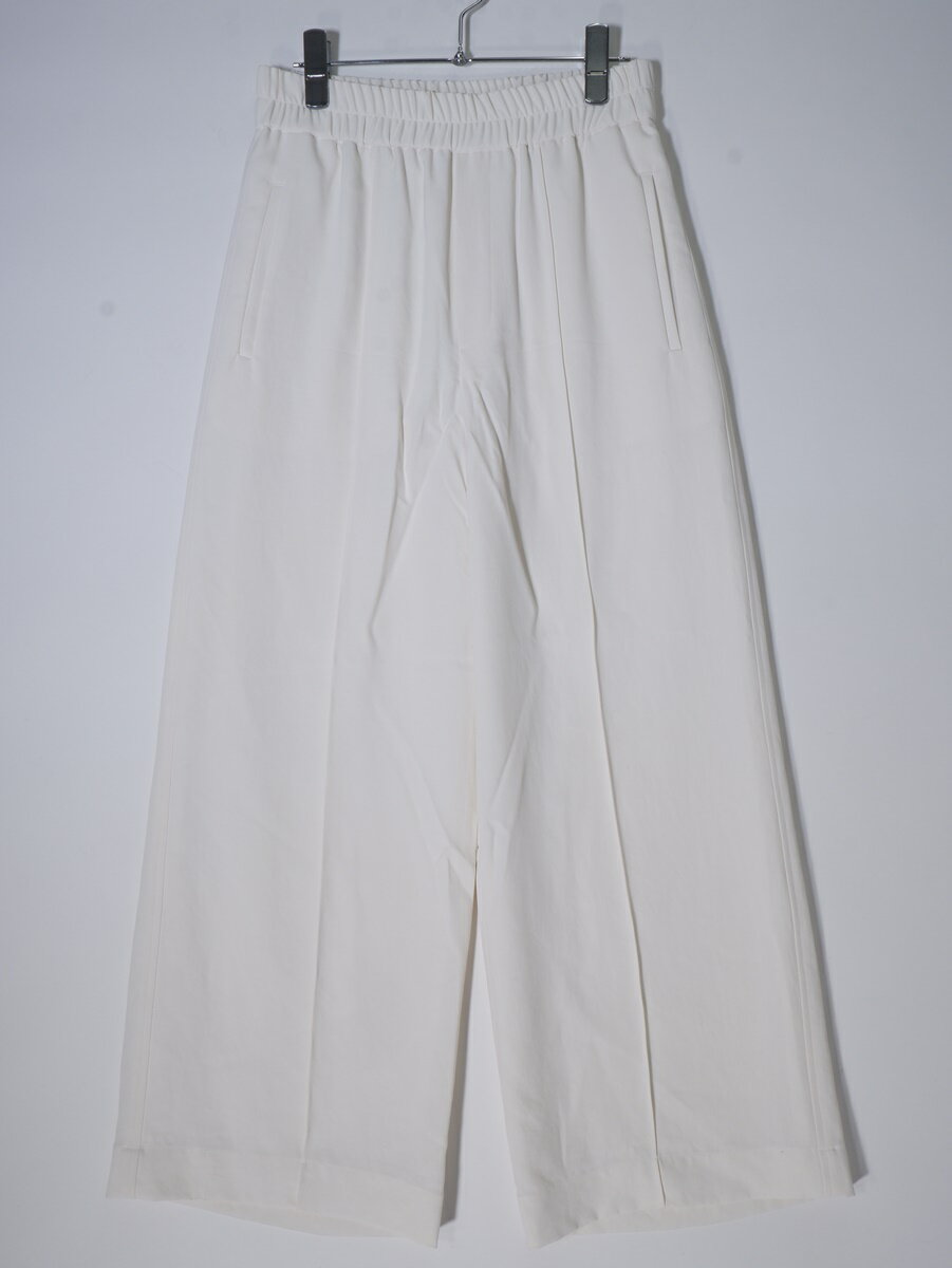 アイテム説明 ブランド ESTNATION/エストネーション アイテム 2023SSツイルピンタックイージーパンツ サイズ 36　ウエスト約64cm～76cm程度/ヒップ約100cm/股上約32cm/股下約63cm/わたり幅約30cm/すそ...