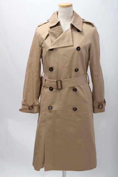 3月4日(水)20:00～3月11日(水)01:59までポイント5倍!! アイテム説明 ブランド SOSO PHLANNELソソフランネル アイテム ライナー付きトレンチコート サイズ 34　肩幅約38cm/身幅約44cm/着丈約94cm/...