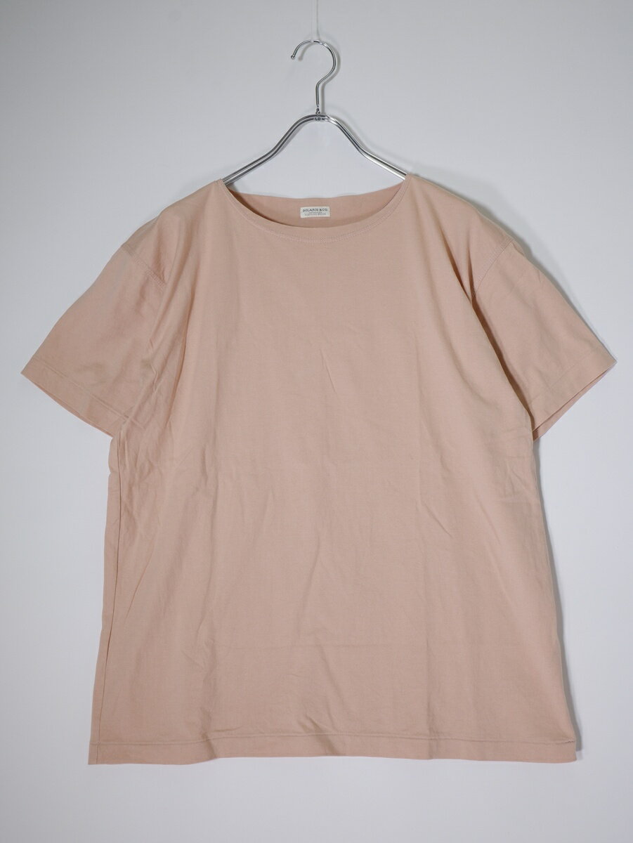 アイテム説明 ブランド SOLARIS&Co.ソラリス アンドコー アイテム BOATNECK T-SHIRT JAMESボートネックTシャツ サイズ 40　肩幅約50cm/身幅約52cm/着丈約64cm/袖丈約19cm カラー ASH R...