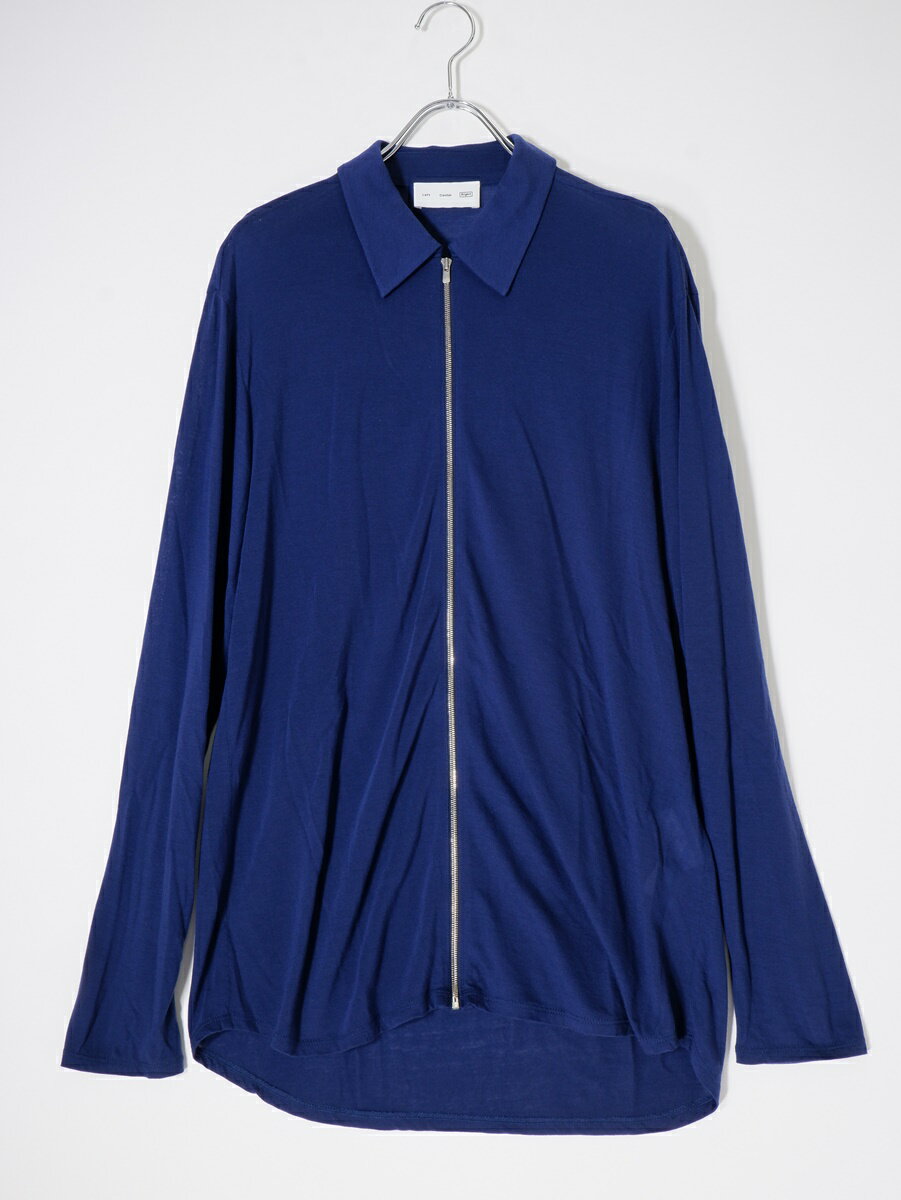 アイテム説明 ブランド POST ARCHIVE FACTION(PAF)ポスト アーカイブ ファクション アイテム 5.0+ SHIRT RIGHT 5.0+ TSR-BLジップシャツ サイズ S　肩幅約46cm/身幅約50cm/着丈約7...