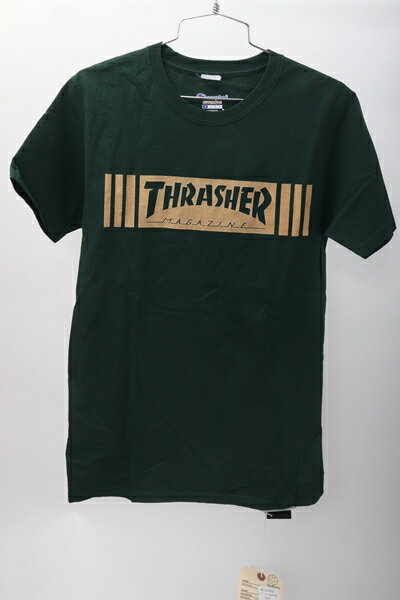 アイテム説明 ブランド ジャクソンマティスJACKSON MATISSE アイテム スラッシャーTHRASHER Tシャツ新品 サイズ S　肩幅約41cm/身幅約43cm/着丈約68cm/袖丈約20cm カラー グリーン 素材 コットン10...