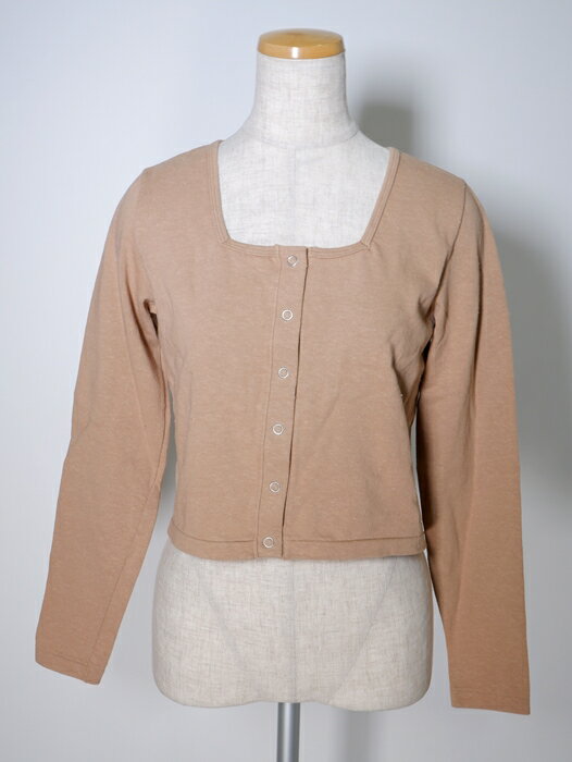 アイテム説明 ブランド ジャクソンマティスJACKSON MATISSE アイテム 2019SS スクエアネックショートカーディガン新品 サイズ ONR　肩幅約35cm/身幅約44cm/着丈約36.5cm/袖丈約55cm カラー ベージュ ...