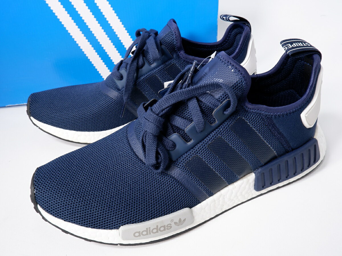 アイテム説明 ブランド adidasアディダス アイテム NMD RNR S79161新品 サイズ US12(30cm)　- カラー ネイビー 素材 合成繊維　ゴム底 状態 S:未使用（特記事項:特になし） コメント 【付属品（取り外し可）...