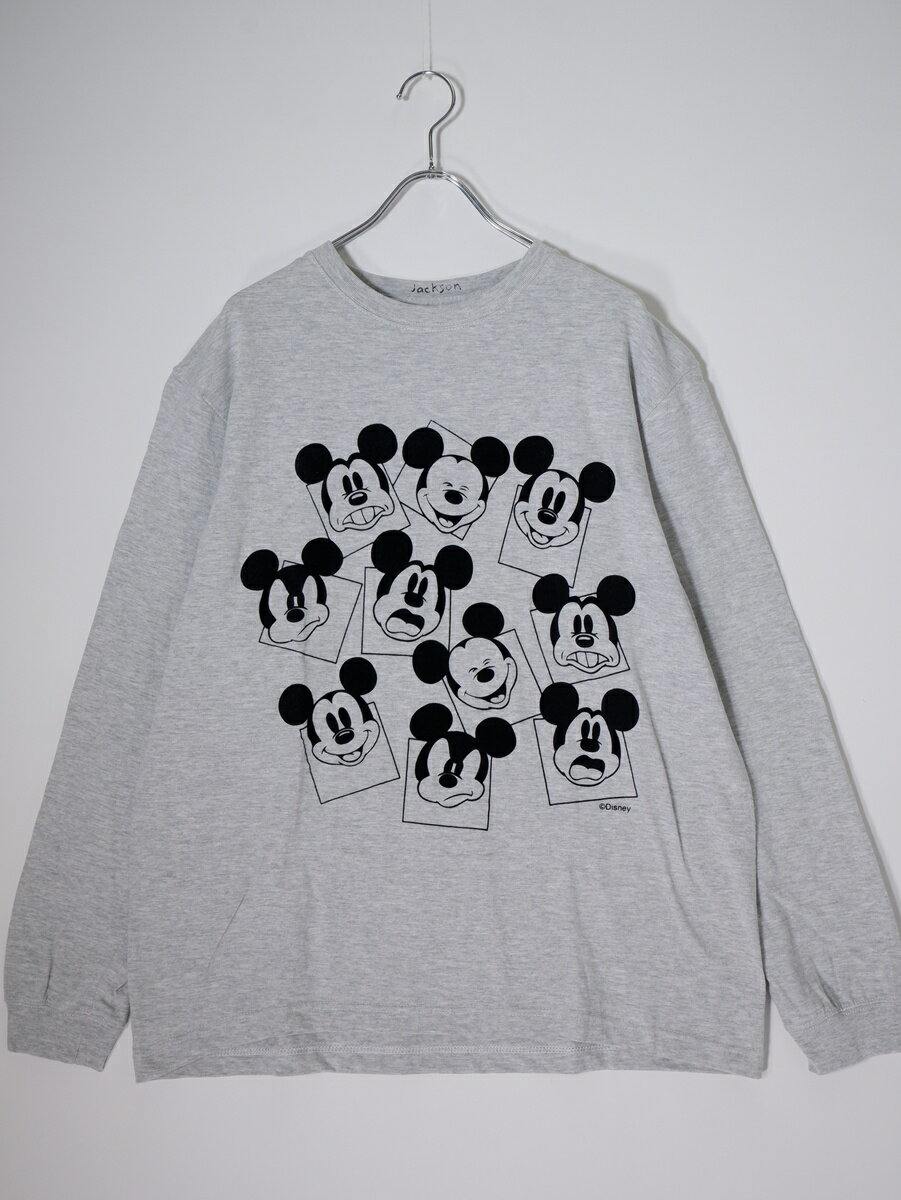 アイテム説明 ブランド JACKSON MATISSEジャクソンマティス アイテム 2026SS MickeyMouse Multi-Face長袖Tシャツ新品 サイズ L　肩幅約48cm、身幅約54cm、着丈約69cm、袖丈約62cm(20...