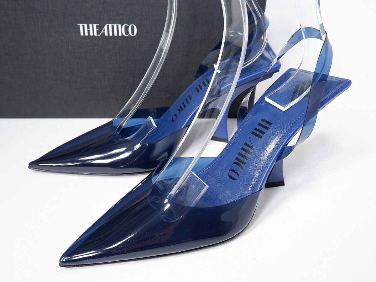 アイテム説明 ブランド THE ATTICOジ アティコ アイテム ESTER SLINGBACK 95MMスリングバック ミュール パンプス サイズ 36　アウトソール長さ約27cm（つま先～踵まで）/ソール幅約8cm（最長部）/ヒール高...