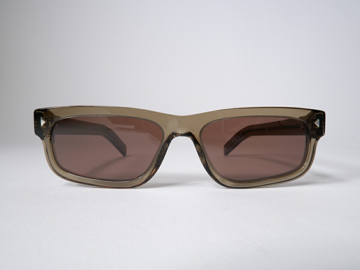 アイテム説明 ブランド PRADAプラダ アイテム 2025SS SPR B11 サングラス サイズ 57□17　幅約14.6cm/高さ約4cm/テンプル約15cm カラー ブラウン系(18T-70F) 素材 表記なし 状態 A:目立った傷...