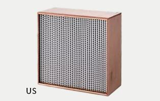 ユニクリーンUS (ALセパレータータイプ) 給気一次用 給気二次用 [610mmx305mmx290mm] [1枚入] 《特徴》 1．処理風量が大きく、圧力損失が小さい。 2．粉塵保持容量が大きく長期間の使用が可能です。 3．クリーンルー...