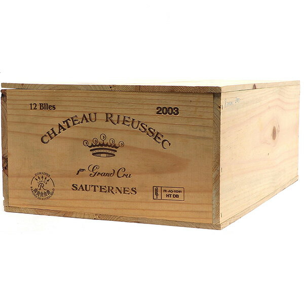 Chateau Rieussec 1983 / シャトー リューセック 1983 . 商品説明 In the eighteenth century, the entire ridge was the property of the Carm...