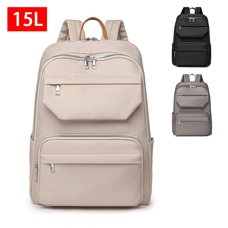 ※商品情報 生地：ポリエステル+オックスフォード布 サイズ：縦約40cm 横約30cm 厚さ約12cm 色：ブラック、グレー、ベージュ 容量：約15L 重量：約400g 防水性：はい 機能：防水、耐摩耗 ※ご購入頂前にかならずご確認下さいま...