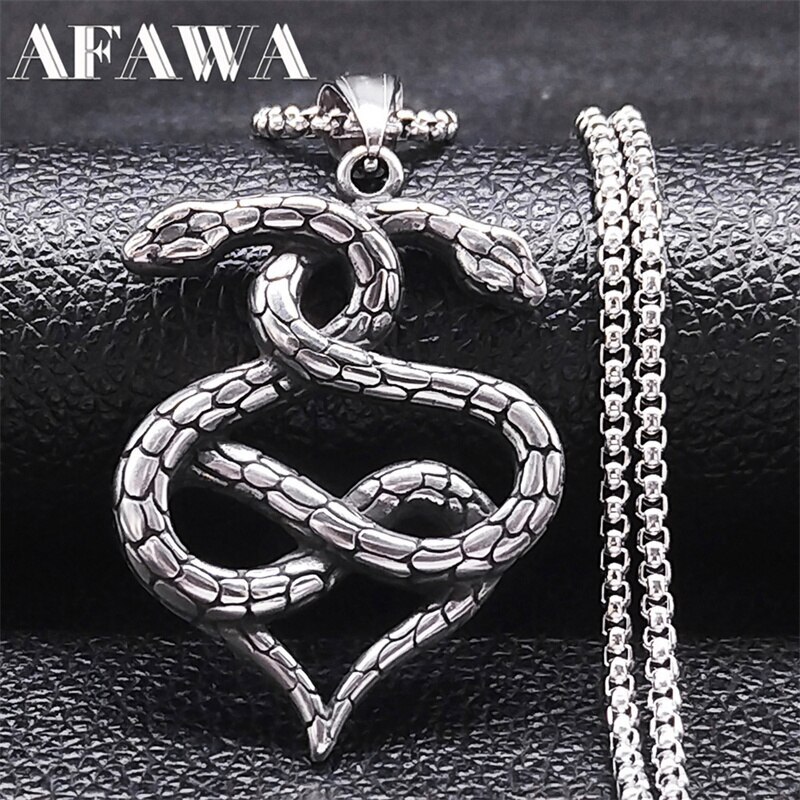 海外からの発送となりお届けに2週間程度を頂いております。予めご了承くださいませ。商品名レトロ バイキング 蛇 スネイク ヘビ 動物 アニマル ネックレス ステンレス スチール 北欧 神話 ペンダント ジュエリー メンズ スペック記念日機能-...