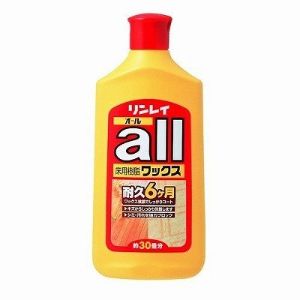 「使用方法」1.「オール床クリーナー(別売)」等の床用洗剤で汚れや油分等を拭き取ります。2.水拭きして床の洗剤分を取り除き、よく乾かします。3.ワックス専用塗布具等や布の塗布面に本品を染み込ませ、薄くムラなく塗り広げます(厚塗りはさけてくだ...
