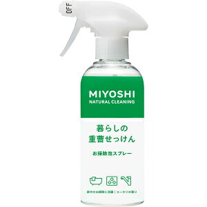 お掃除での手アレも軽減でき、 泡ぎれの良いせっけんならすすぎもスピーディ。 爽やかなユーカリ系香料を配合で、スッキリお掃除。 ■成分 水、パーム核脂肪酸K、ミリスチン酸K、炭酸水素Na、香料 【原産国】 　日本 【問い合わせ先】 会社名：ミ...