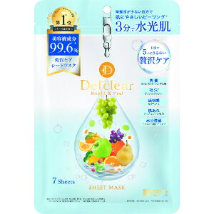「使用方法」マスクを広げてお顔に密着させ、3分ほど保湿してから、やさしくはがします。特に乾燥が気になる場合は5分ほど保湿してください。 更にお肌に透明感が欲しい方ははがしたマスクを折りたたみ、お顔全体と首元?デコルテをやさしくふき取ることを...