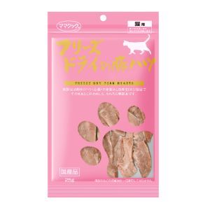 「使用方法」細かく切ってそのまま与えて下さい。水を含ませて与えることもできます。手で簡単にほぐれるのでふりかけとしても使えます。「成分」豚ハツ「使用上の注意」保存時水濡れ厳禁「問い合わせ先」ママクック株式会社「TEL」043-304-231...