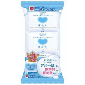 昔ながらの釜だき製法によって、じっくり丁寧につくりあげました 石けん素地100％の石けんです。 良質の天然油脂原料を使い、自然にグリセリン（保湿成分）が含まれる石けんには、 豊かな泡立ちとやさしい洗浄力で、 余分な皮脂だけを落とし、お肌に必...