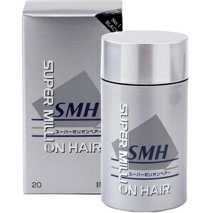 スーパーミリオンヘアーは、植物系抗菌繊維を 約0.3〜0.5mmに裁断した人工毛です。 あえて繊維の長さや太さを不均一にすることにより、 髪に付着したときに自然なボリュームが生まれます。 髪の薄い部分にふりかけると、地肌と毛髪に付着して 薄...