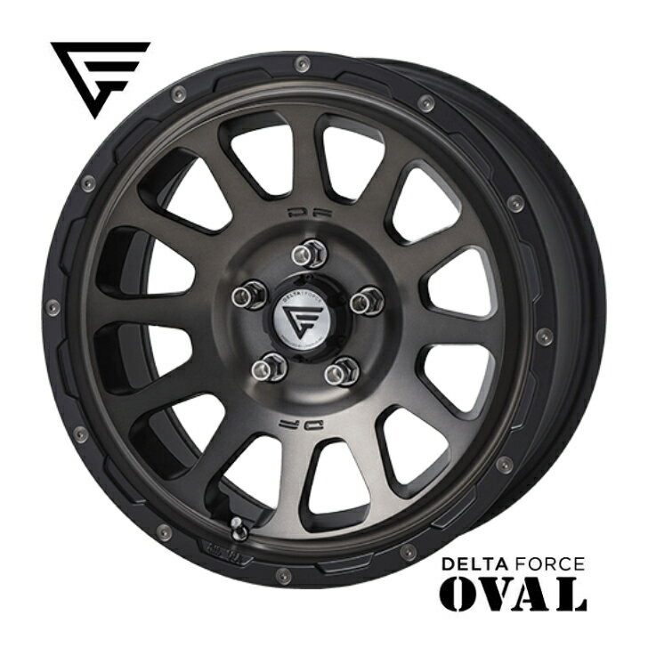 商品情報メーカーDELTA FORCE OVALデルタフォース オーバルサイズ17×8.0J インセット +35 5H 114.3ハブ径：φ73カラーマットスモークポリッシュ本数4本※タイヤは付属しません。注意事項お客様都合による返品、交換...