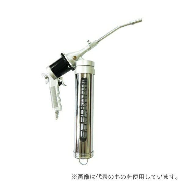 【アズワン AS ONE】実験室設備 工具類 工具、道具 ●エア専用です。 ●ガン先端のエアバルブを押すことで、ジャバラをつけたまま簡単にエア抜きができ、空気混入によるグリスが出ない事象が解消される画期的なグリスガンです。 ●筒が透明のため...