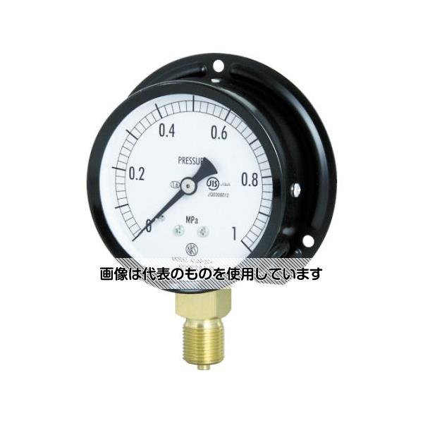 【アズワン AS ONE】実験室設備 工具類 工具、道具 ●ブルドン管の弾性変形(動き)を指針に伝える構造の圧力計で、構造が簡単なため取り扱いが容易です。 ●JIS B 7505-1規格品です。 商品の仕様 ●圧力レンジ(MPa)：0.0〜...