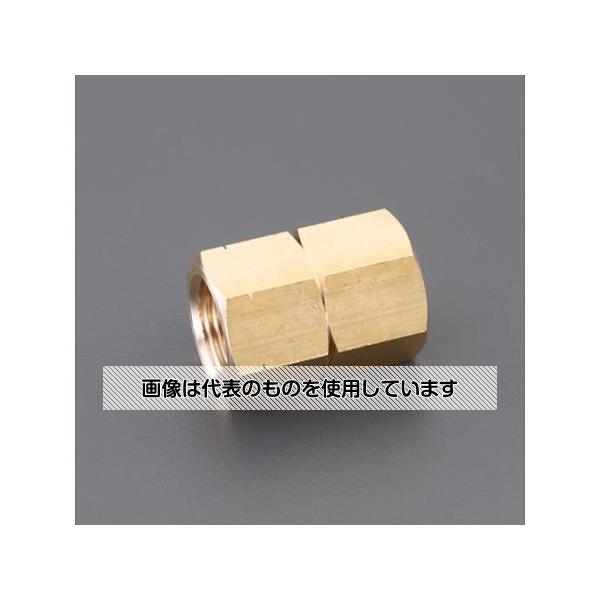 【アズワン AS ONE】実験室設備 工具類 工具その他 ●締めやすいデザインのソケットです。 ●外ネジと外ネジの配管の接続に使用します。 ●六角材からの加工で、厚みも充分あり、スパナ掛けも容易です。 商品の仕様 ●ねじ径(Rc)：1／4"...