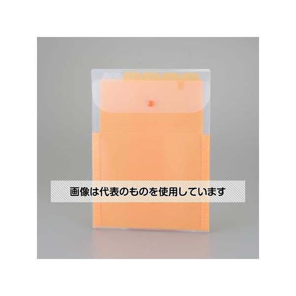 【アズワン AS ONE】実験室設備 事務用品・OAデスク ファイリング用品 ●リュックや縦向きのトートバッグの書類整理に最適。 ●間口が広く、書類が出し入れしやすい。 ●4仕切り5ポケット仕様。 ●縦向きに書類が収納可能。 ●通常のクリア...