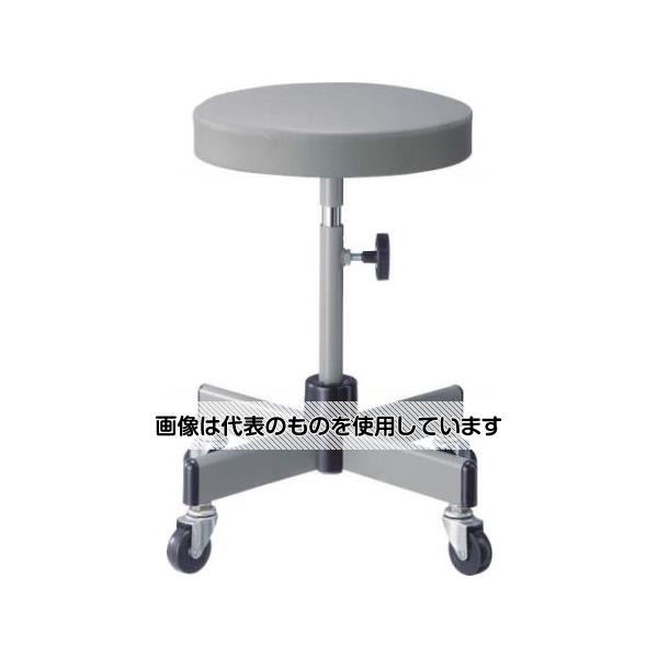 【アズワン AS ONE】実験室設備 事務用品・OAデスク 事務用品 商品の仕様 ●※注意※：【お客様組立品】 ●サイズ(mm)：φ315×460〜560(H) ●脚幅：430mm ●重量：3.7kg ●張地：ビニールレザー ●キャスター：...