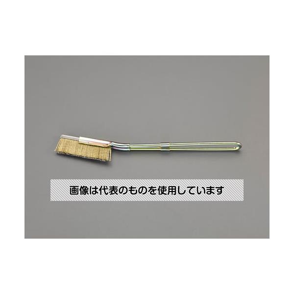 【アズワン AS ONE】実験室設備 工具類 工具、道具 商品の仕様 ●先端を捻っており、耐久性に優れています。 ●ブラシ材質：スチール(真鍮コーティング) ●入数：20本 ●ブラシサイズ：3×65mm ●毛丈：19mm ●線径：0.175...