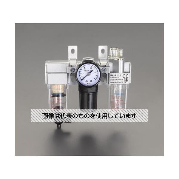 【アズワン AS ONE】実験室設備 工具類 工具、道具 商品の仕様 ●サイズ：140×135(H)mm ●調整圧力範囲：0.049〜0.97MPa(0.5〜9.9kgf/cm2) ●最高使用圧力：1MPa(10.2kgf/cm2) ●オイ...