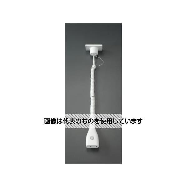 【アズワン AS ONE】実験室設備 工具類 工具、道具 ●ワイヤー入りカールコードで上下に動くコンセント ●天井から電源がとれて配線スッキリ！ ●フランジを分離することができるので、取り付けも簡単。 商品の仕様 ●定格容量：15A125V...